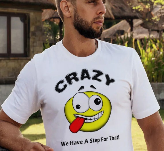 NA CRAZY EMOJI T-shirt 100% Cotton. Narcotics Anonymous | Etsy