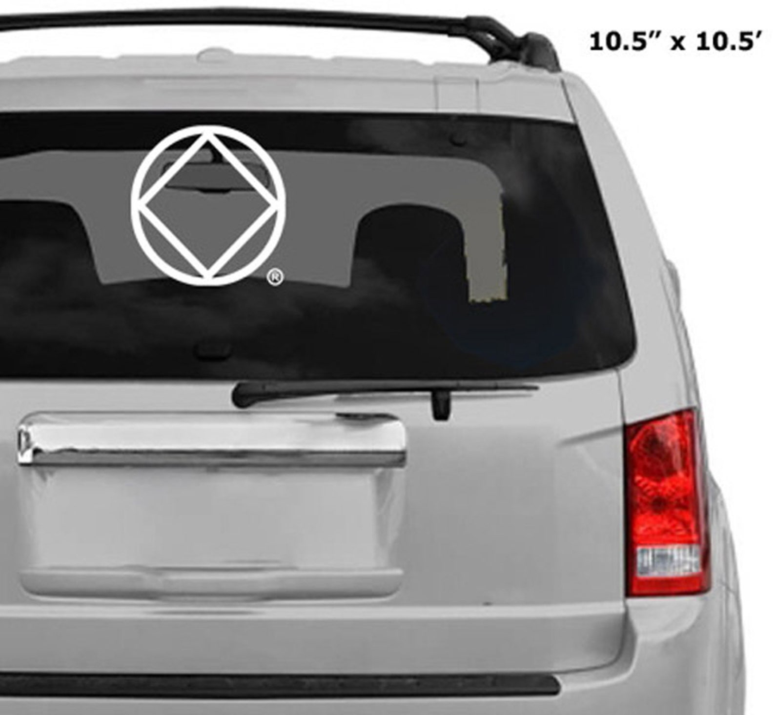 NA SERVICE SYMBOL Vinyl Decal Size Options Vehicle Sticker, 12 Step Car ...