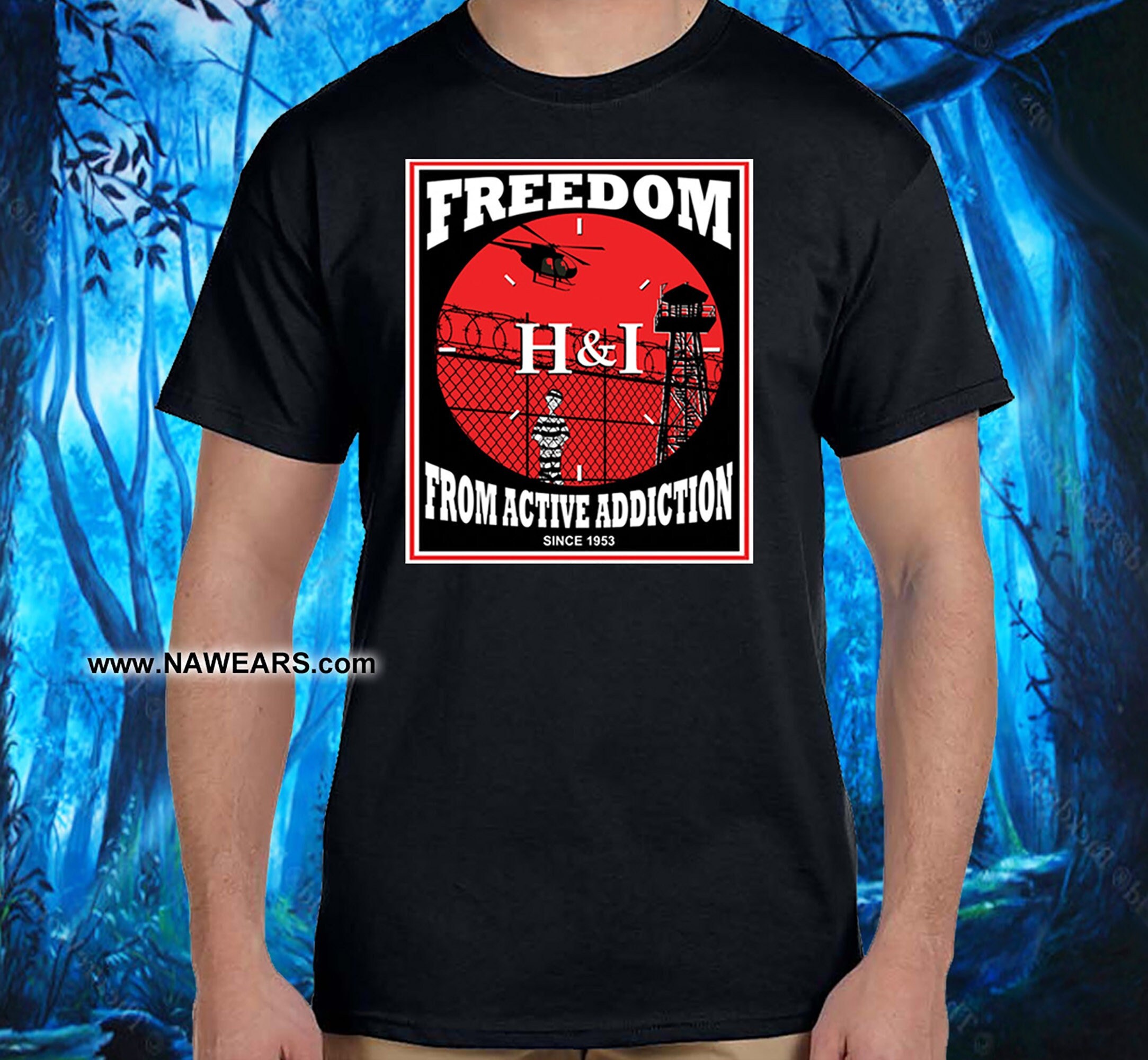 NA Freedom From Active Addiction T-shirt Free Shipping - Etsy
