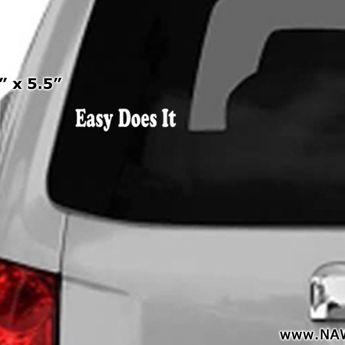 AA EASY Does IT Vinyl Decal, Color Options Vehicle Sticker, 12 Step Car ...