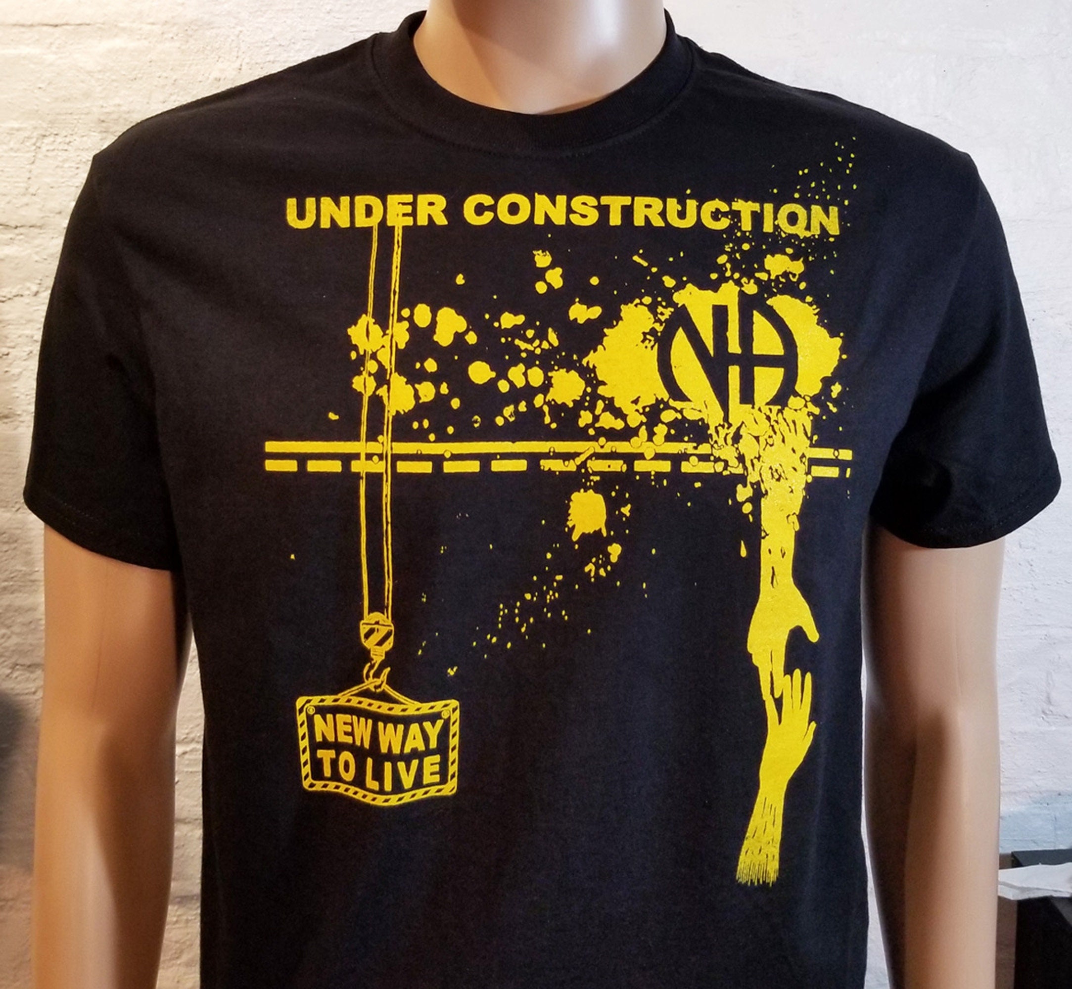 NA UNDER CONSTRUCTION Shirt 100% Cotton Free Shipping - Etsy