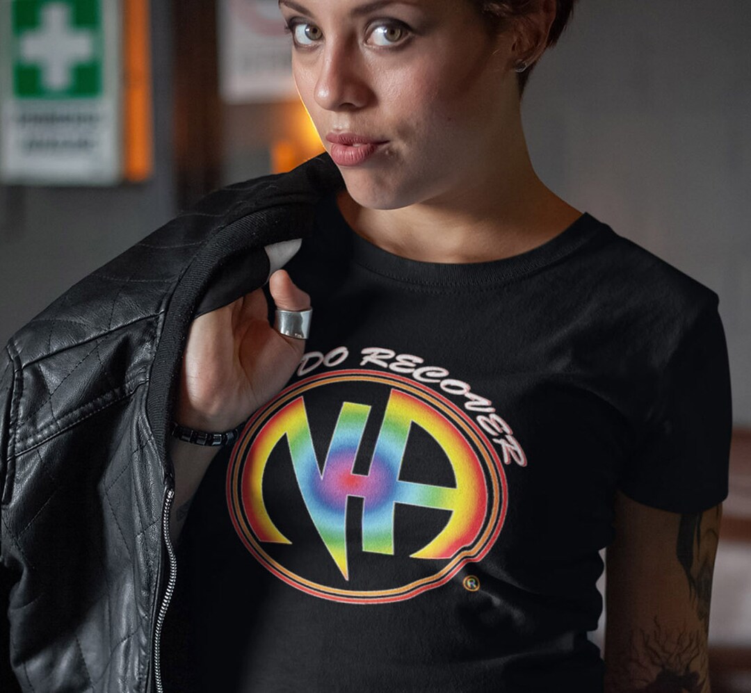 NA Rainbow Symbol T-shirt – We Do Recover, 100% Cotton Tee - Etsy