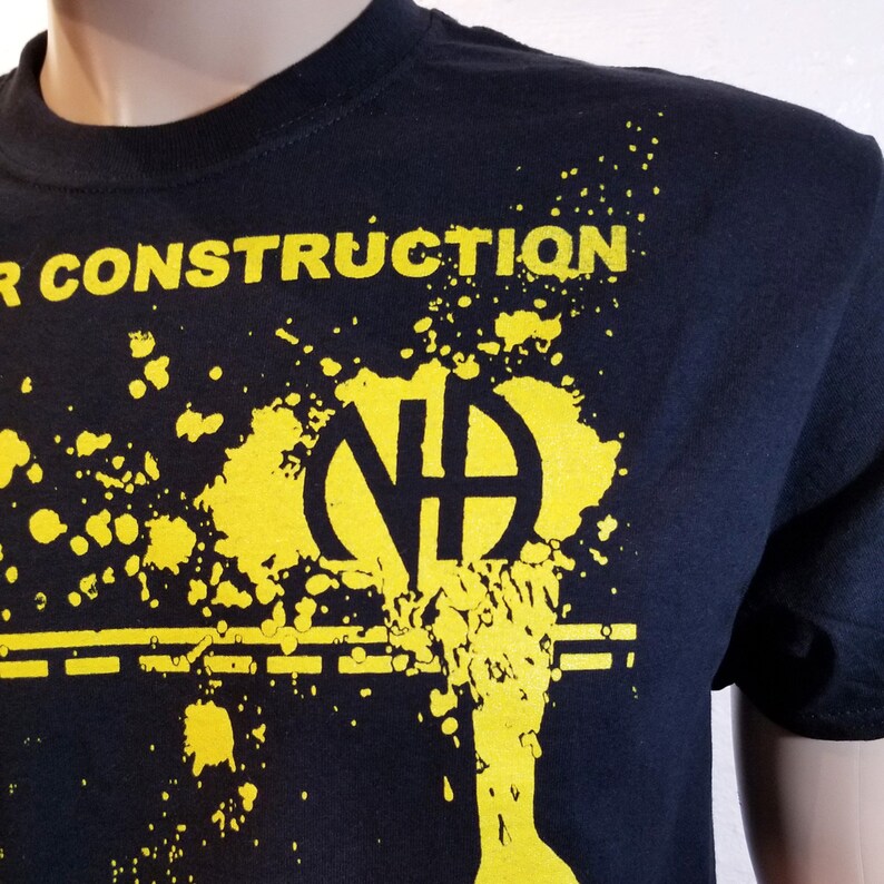 NA UNDER CONSTRUCTION Shirt 100% Cotton Free Shipping - Etsy