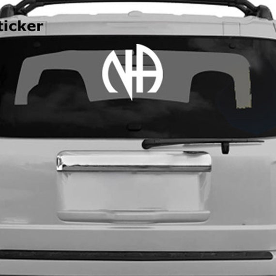 12 Step Car Decals NA NA SYMBOL Rverse Vinyl Decal Size Options Vehicle ...