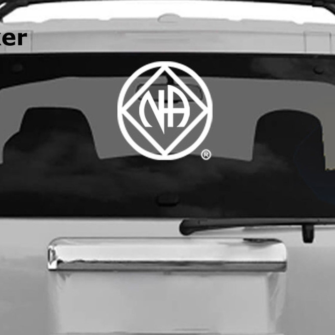 NA DOUBLE NA Symbol Vinyl Decal Size Options Vehicle Sticker - Etsy