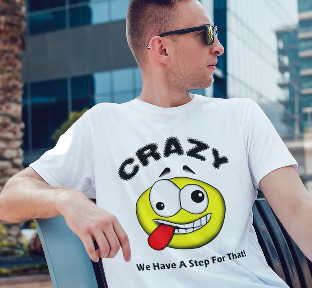 NA CRAZY EMOJI T-shirt 100% Cotton. Narcotics Anonymous T's Free ...
