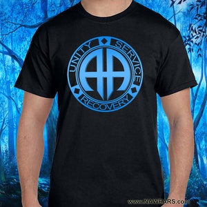 AA Unity Service Recovery T-shirt - S-5X - 100% Cotton - Free Shipping ...
