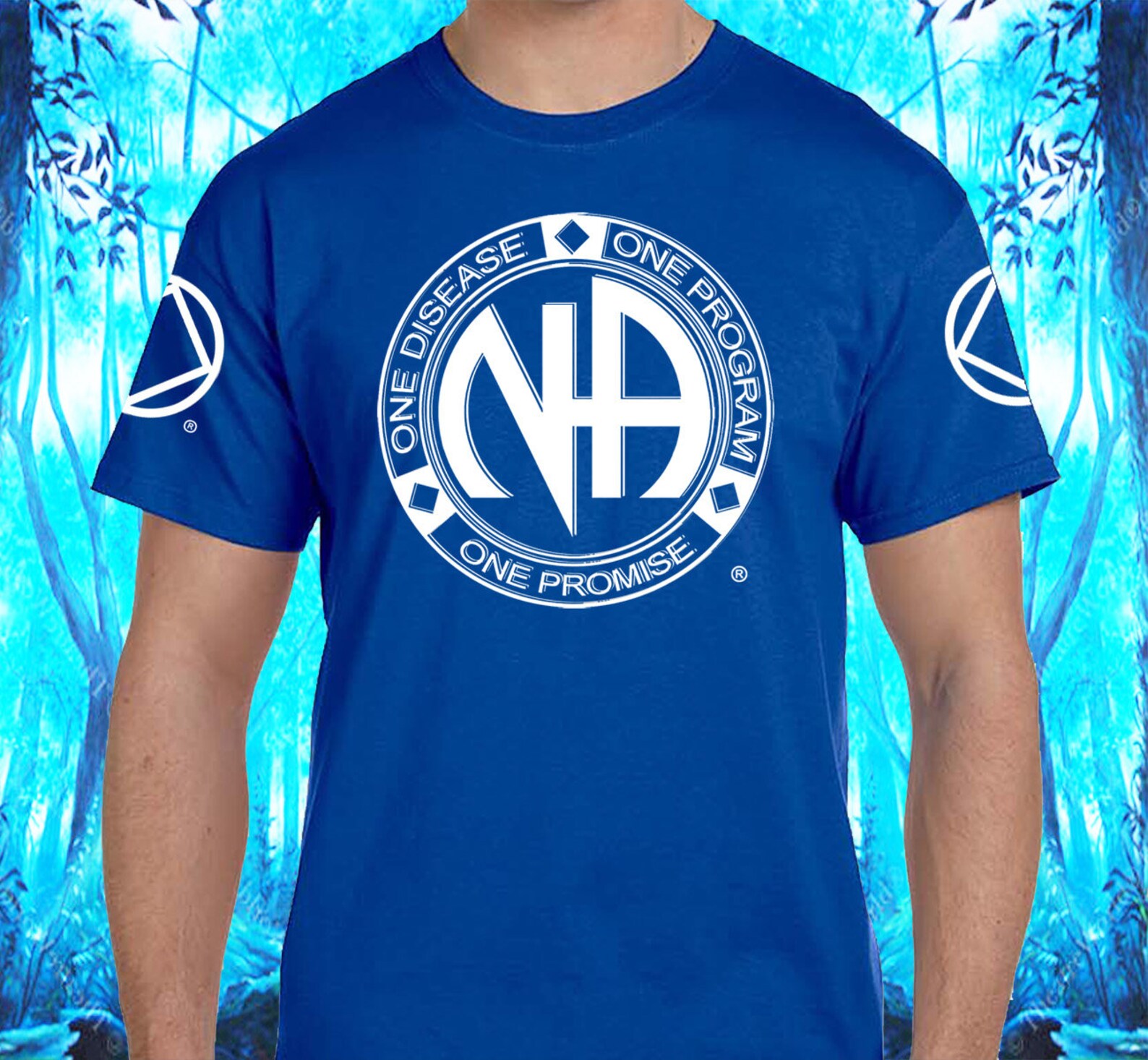 NA One Disease One Program V.3 Tee - S-3X - 100% Cotton. Narcotics ...