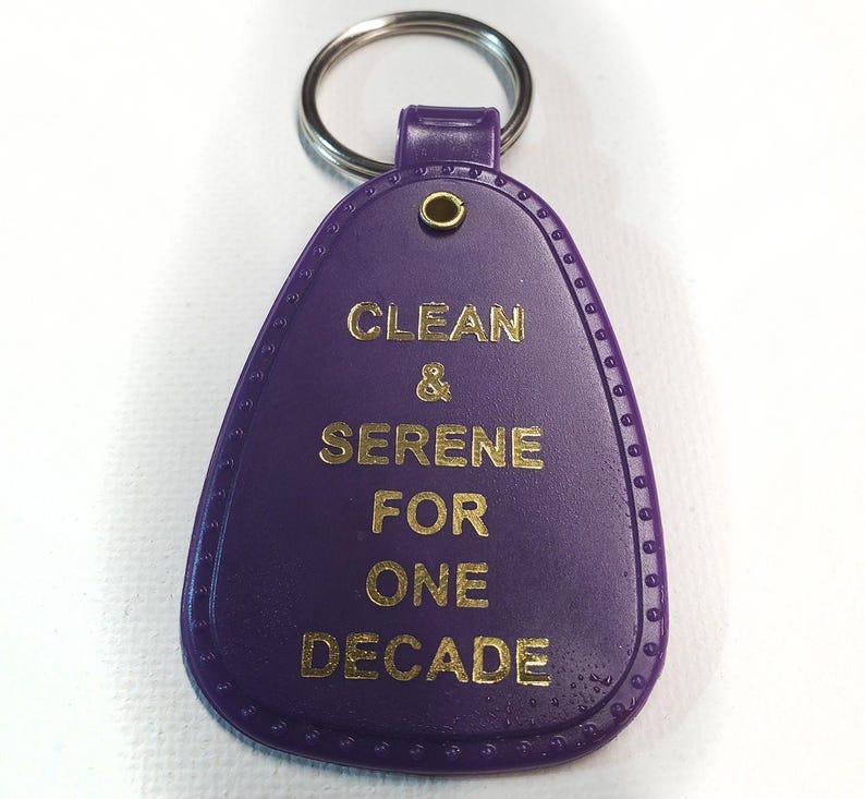 NA Lot of 10, 20 & 25 Year Clean Time Key Tag - Narcotics Anonymous - Etsy