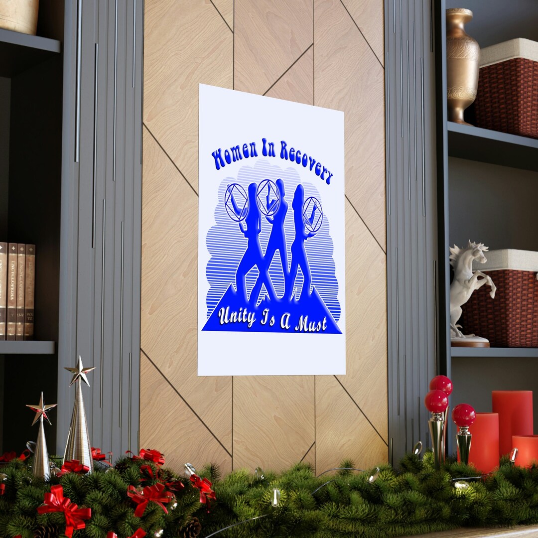 NA Women in Recovery Vertical Posters - Narcotics Anonymous Art - NA ...