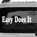 AA EASY Does IT Vinyl Decal, Color Options Vehicle Sticker, 12 Step Car ...