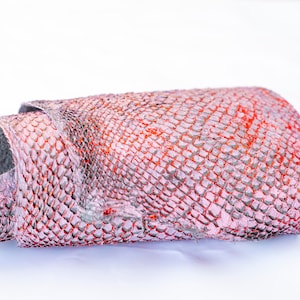Jewelry Making, Salmon Fish Leather, Leathercraft Tapestry for Wallets ...