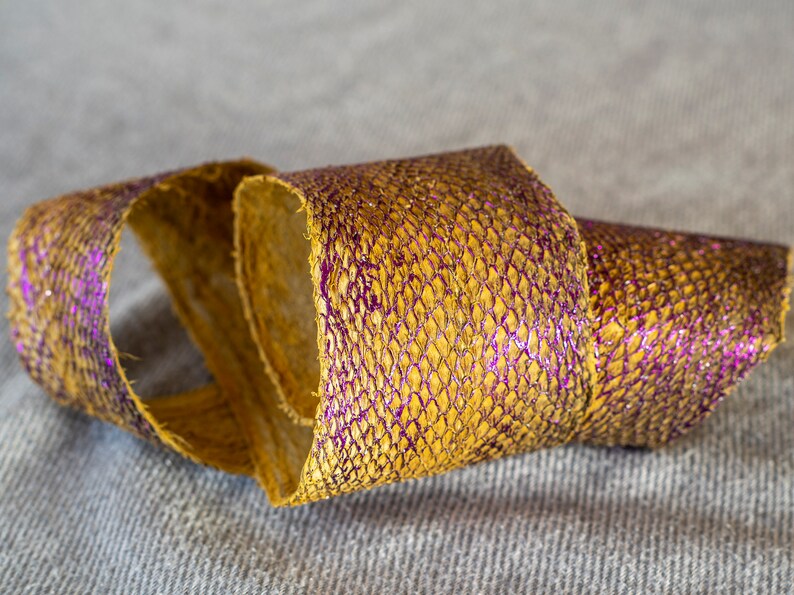 Jewelry Making Salmon Fish Leather Leathercraft Tapestry for - Etsy