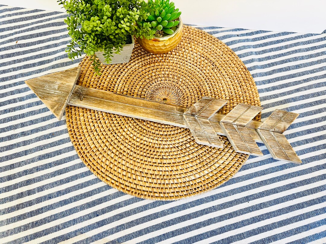 Natural Wood Arrow Wall Decor Piece - Etsy