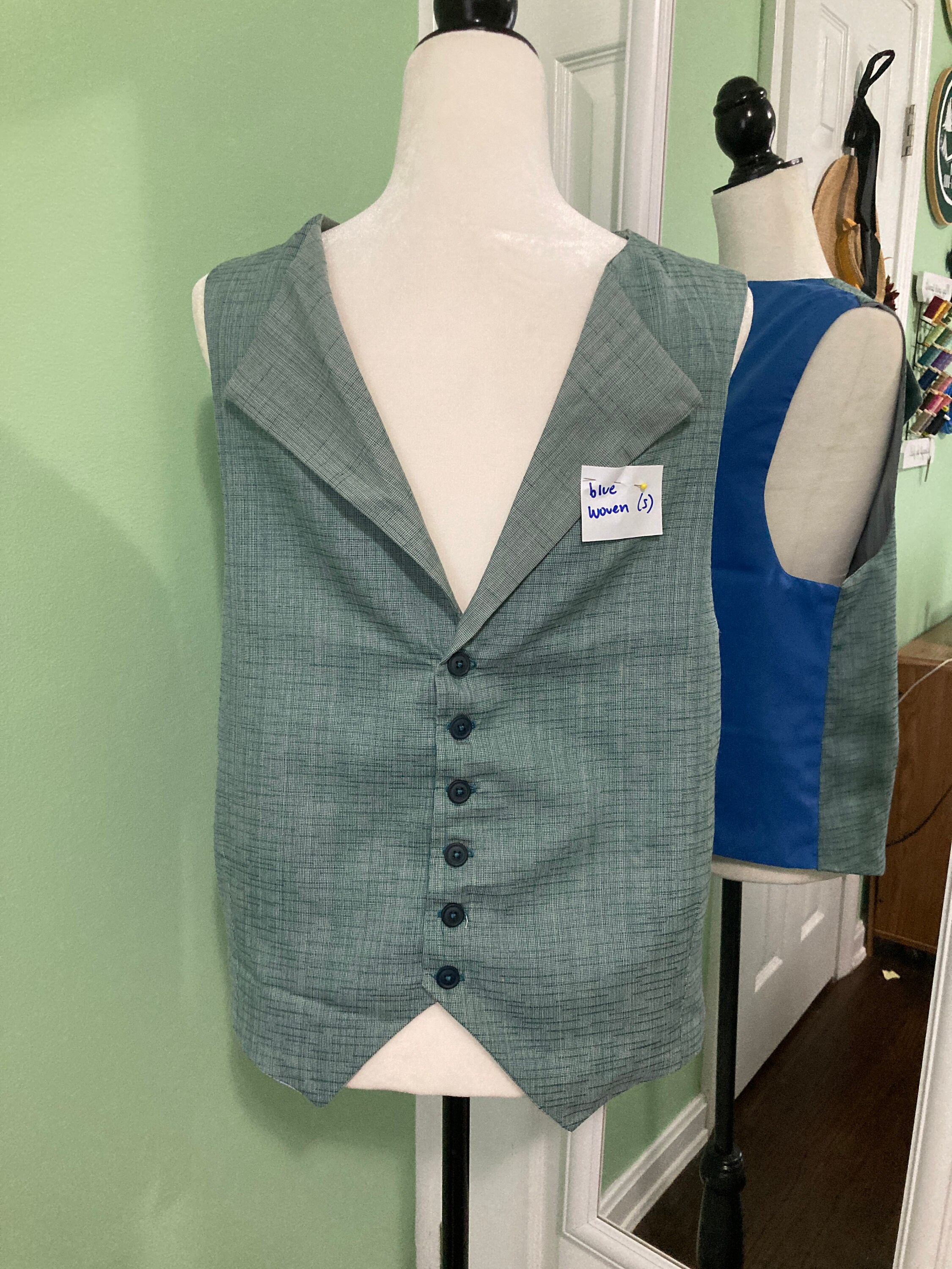 Mens Civilian Vests With Lapels - Etsy