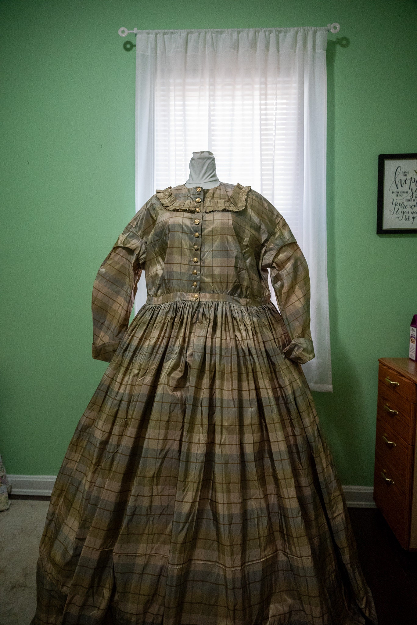 Plus Size Victorian Day Gown - Etsy