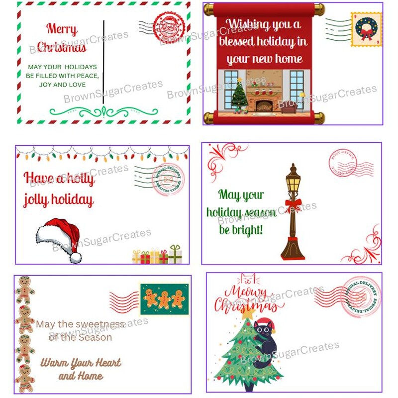 Christmas Cookie Card - Etsy