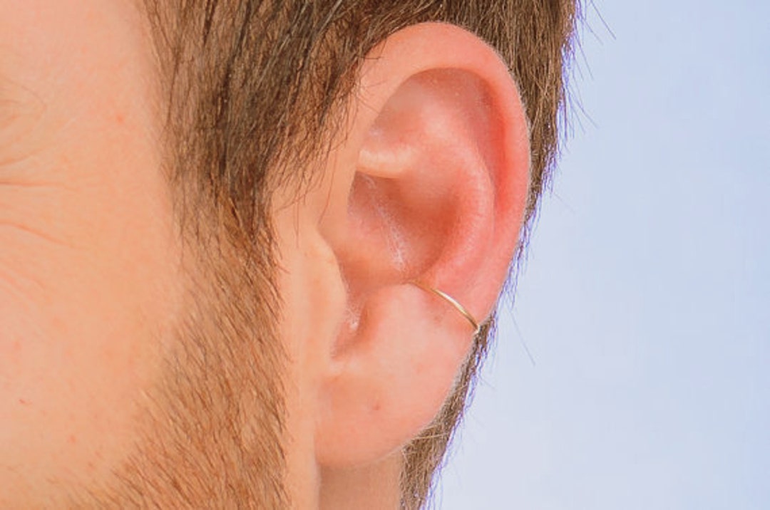 Faux Ear Cuff, Cartilage Fake Piercing, Fake Ear Cuff, Conch Piercing ...