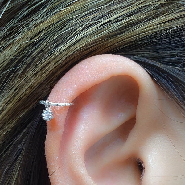Cartilage Earring - Etsy