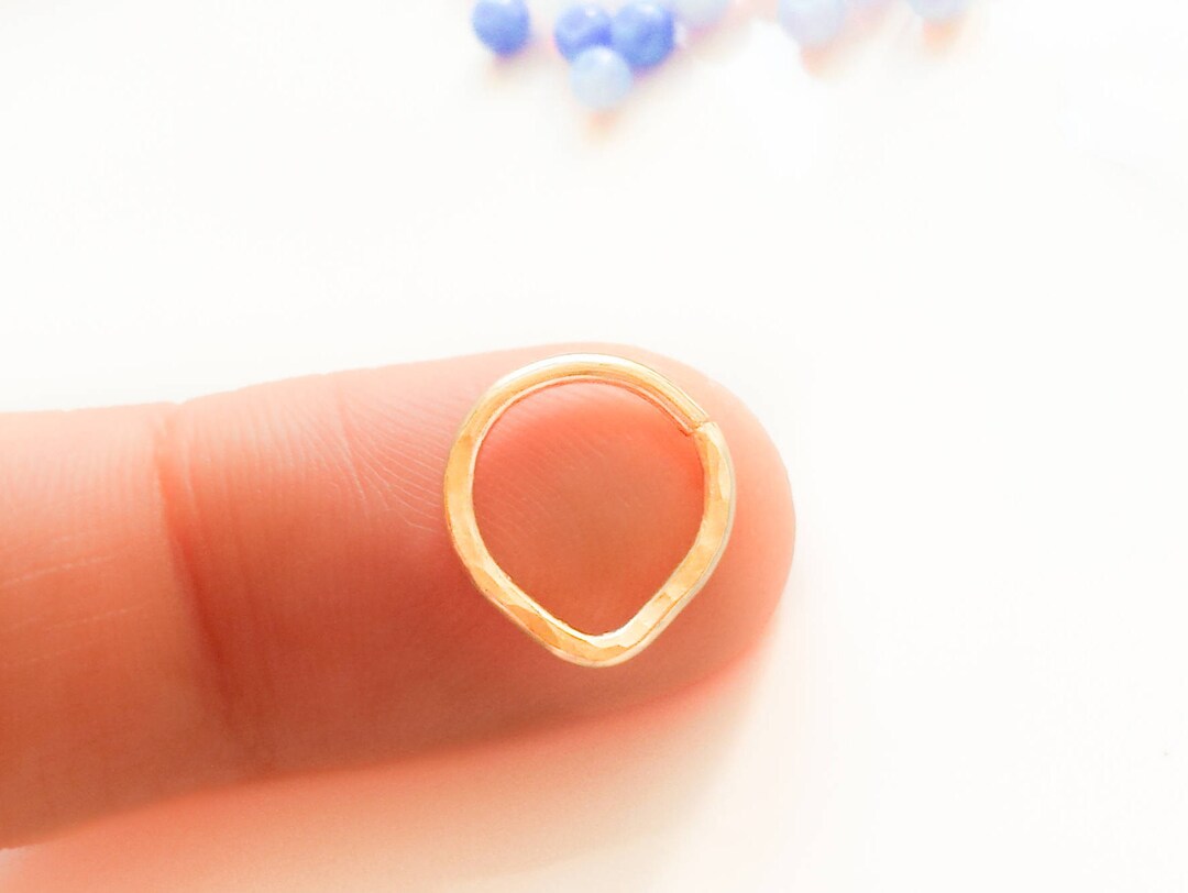 Triangle Helix Earring 16 Gauge - Triangle Helix Piercing - Triangle ...