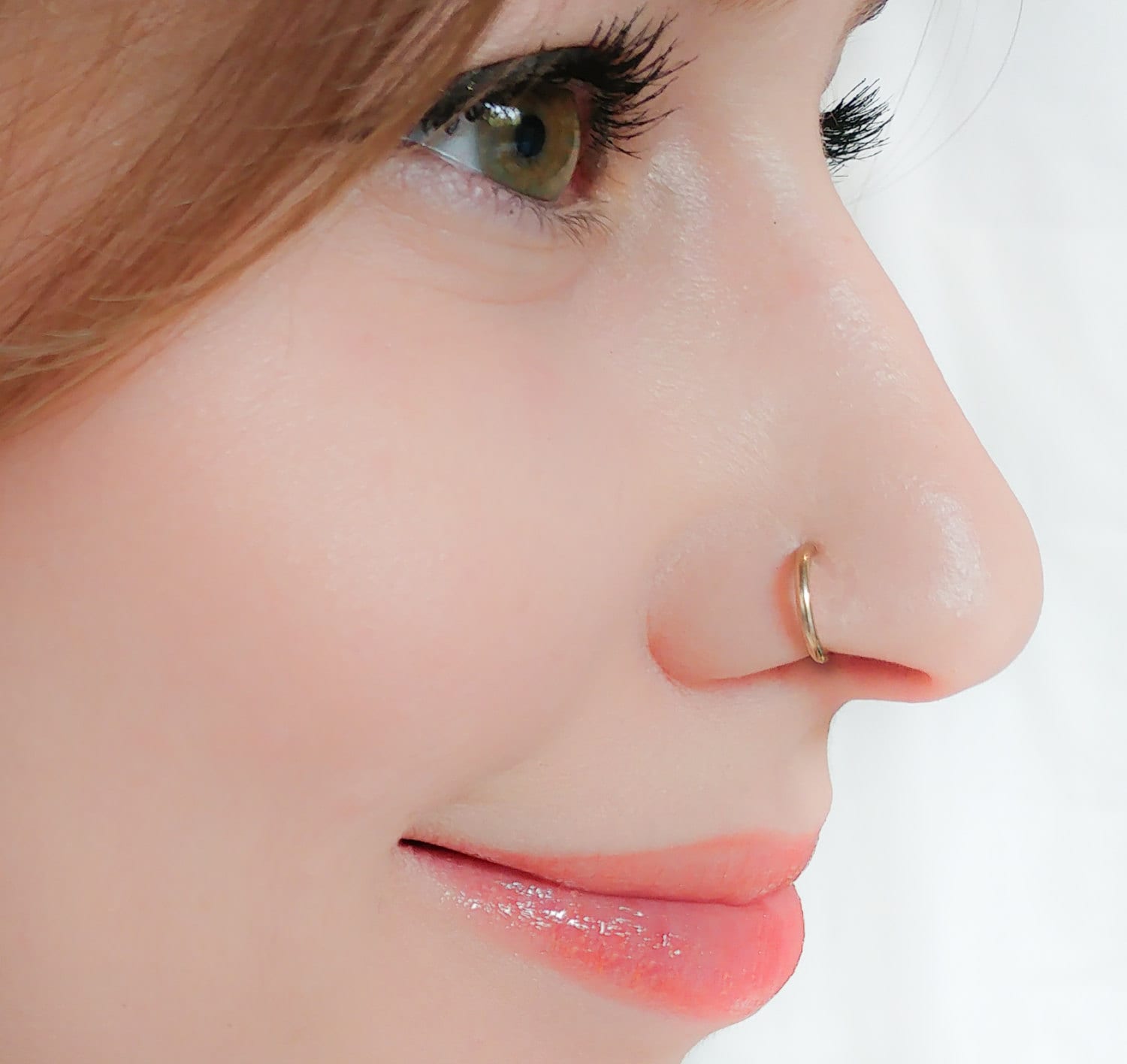 Nose Ring 16 Gauge 16 G Nose Ring 16 G Nose Hoop Nose - Etsy