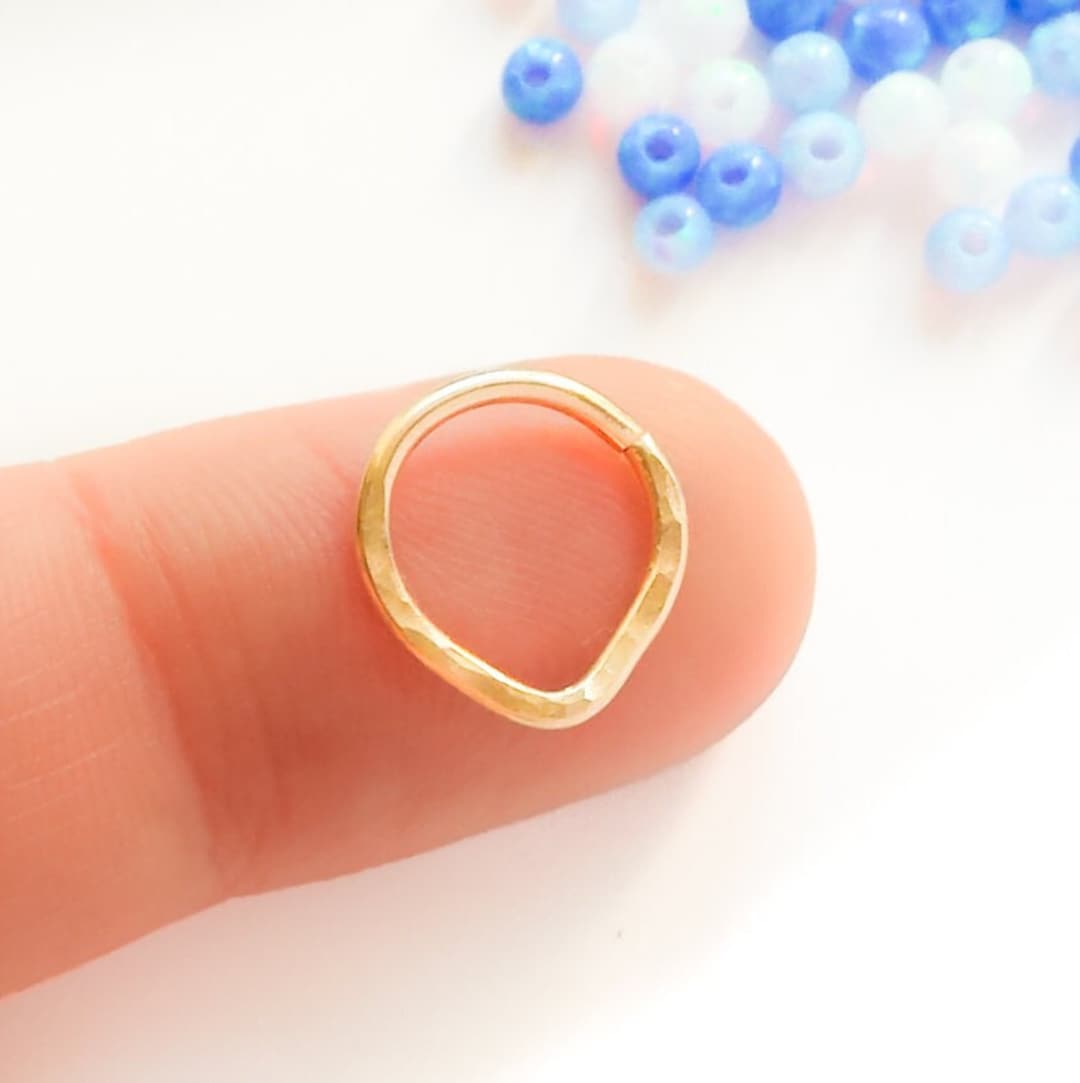 16 G Septum Ring, Septum 16g, 16 Gauge Nose Ring, Septum Ring 16g, 16 ...