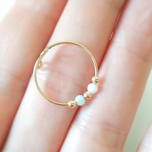 Anti Stress Anxiety Ring - Stress Relief Ring - Adjustable Fidget Ring ...