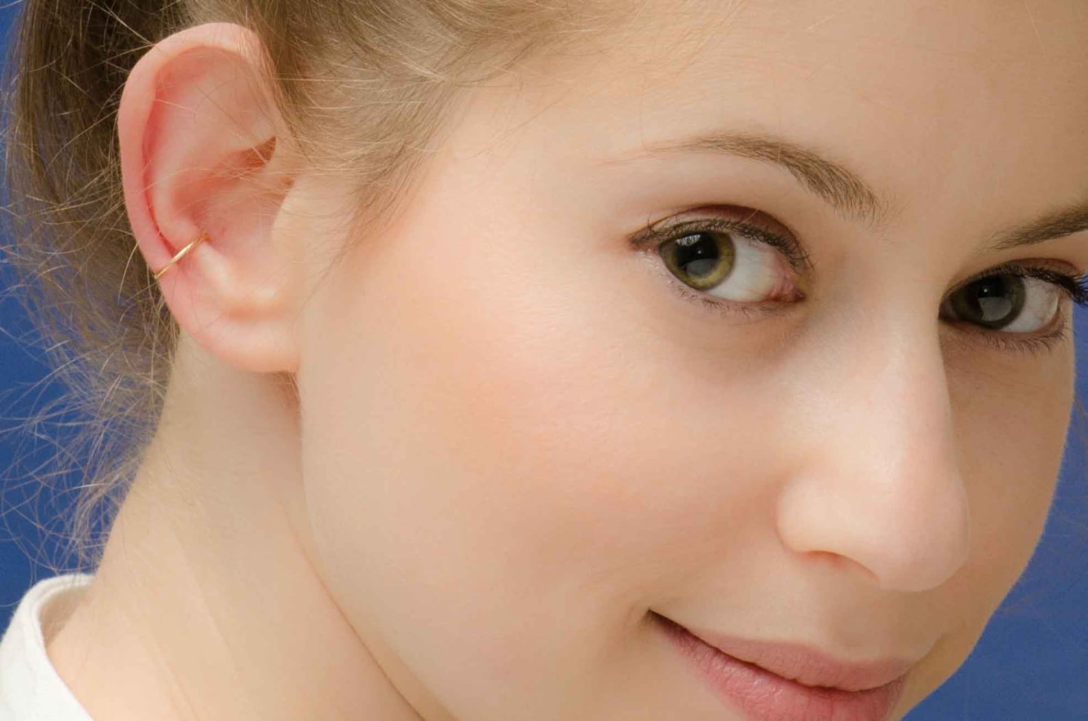 Faux Ear Cuff, Gold Ear Cuff, Fake Ear Cuff, Ear Cuff, Slim Ear Cuff ...