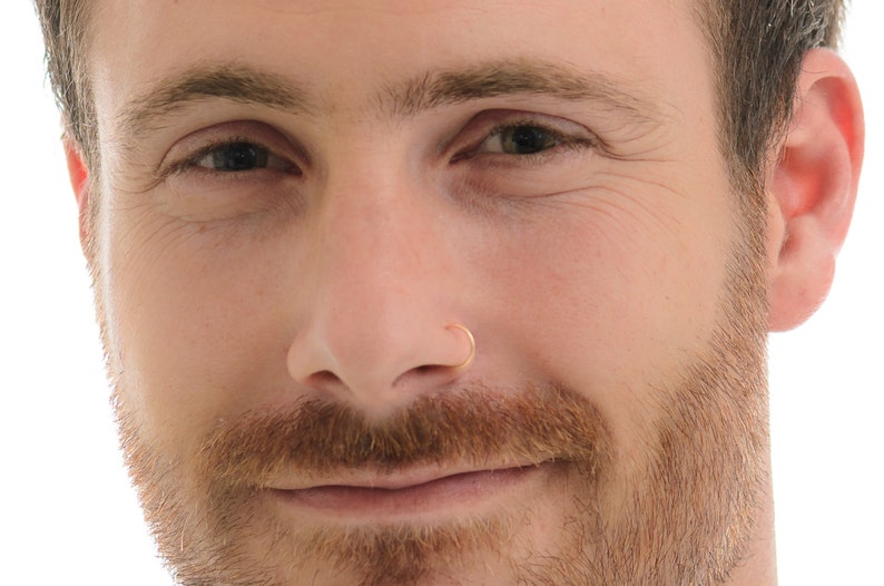 Fake Nose Ring Fake Nose Cuff Faux Nose Piercing Gold Nose - Etsy