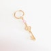 Key Charm Belly Ring-key to My Heart Piercing-long Belly Ring-drop ...