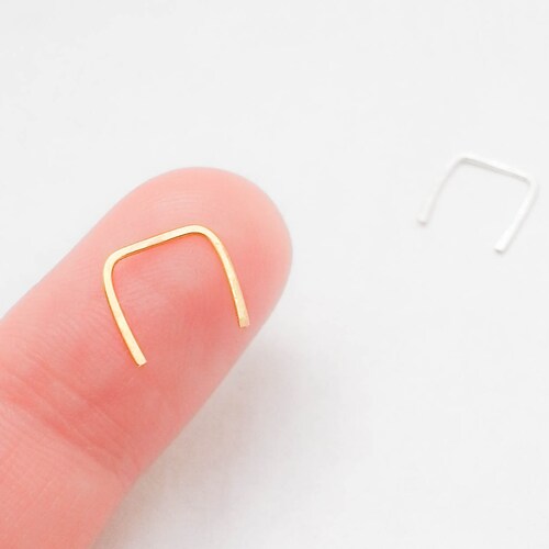 Septum Retainer Septum Horseshoe Gold Septum Retainer Gold - Etsy