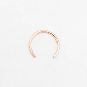 Round Septum Retainer-gold Septum Retainer-septum Horseshoe-gold Septum ...
