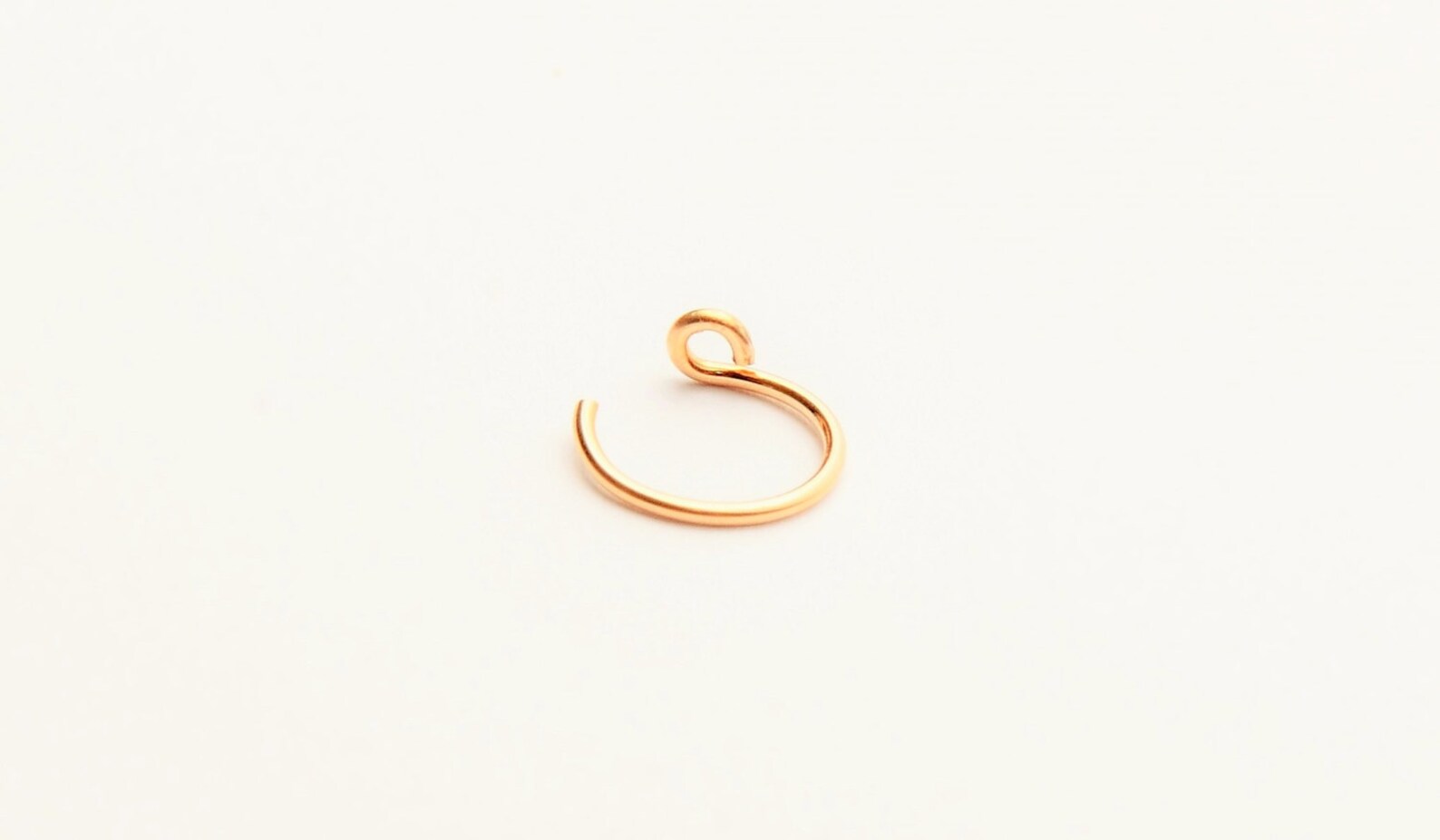Fake Helix Earring Faux Helix Piercing Helix Earring Hoop - Etsy
