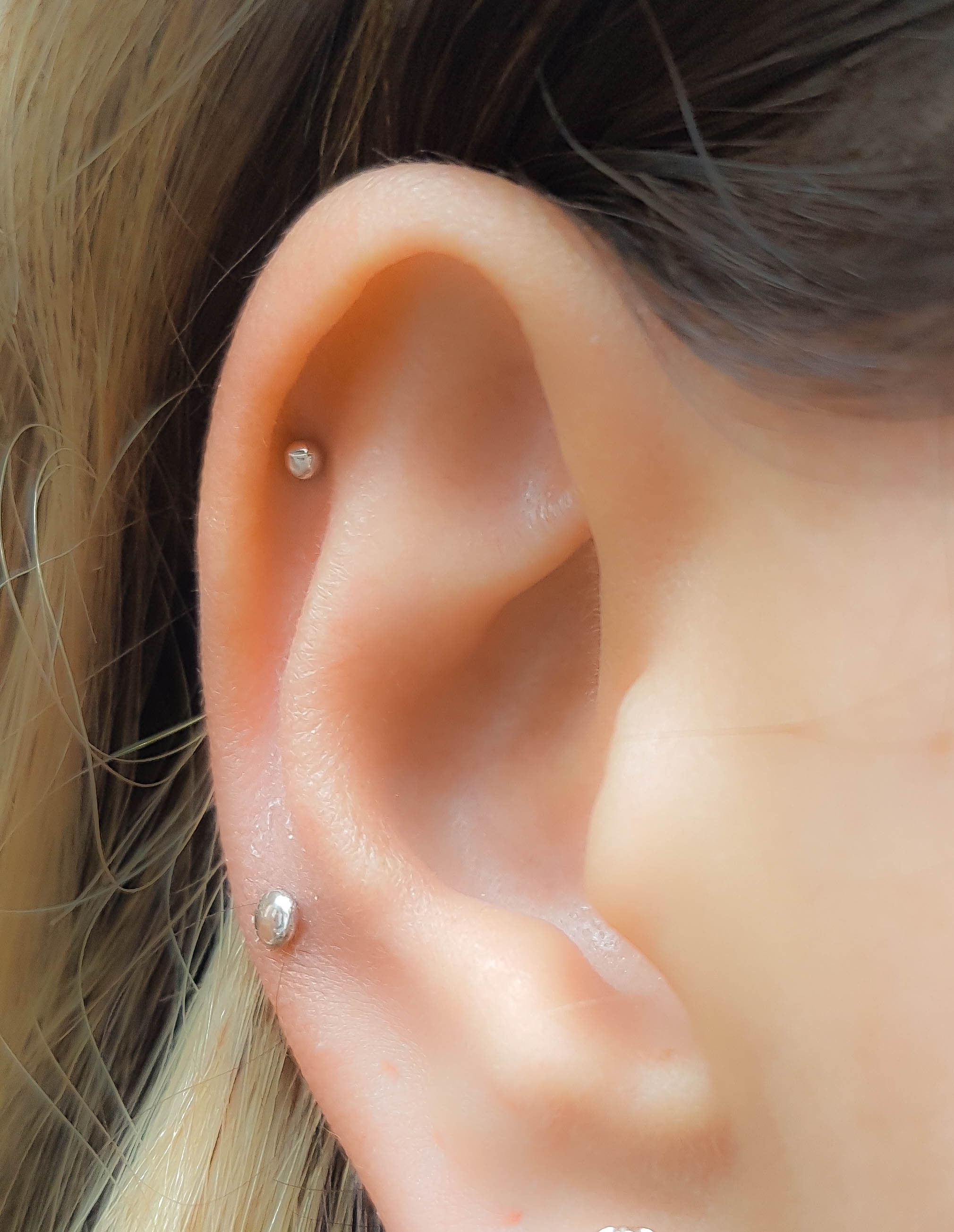 Helix Studcartilage Studsuper Tiny Dot Helix Earring Helix - Etsy
