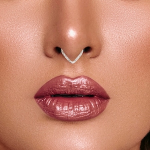 Triangle Septum, Septum, Septum Piercing, Septum Ring, Septum Ring Gold ...