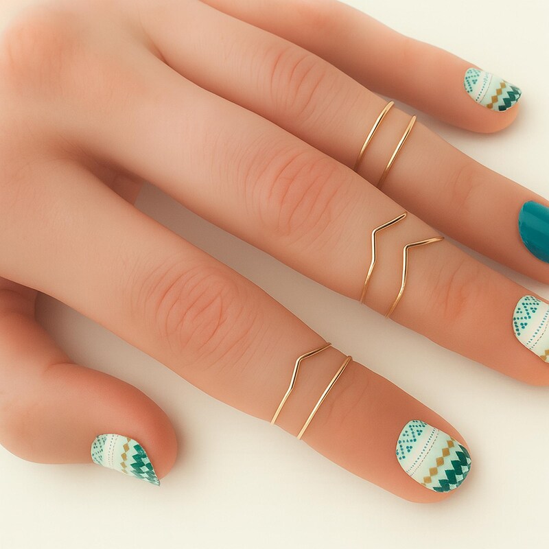 Mid Finger Ring - Etsy