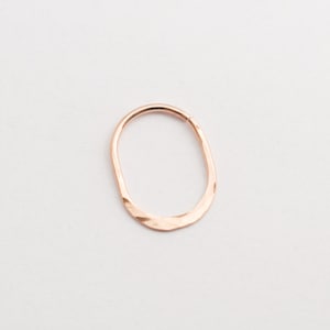 Rose Gold Helix Earring - Rose Gold Helix Piercing - Rose Gold Helix ...