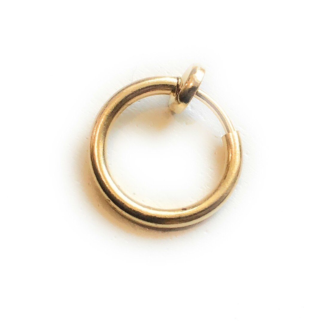 Fake Belly Button Piercing Fake Belly Button Ring Belly | Etsy