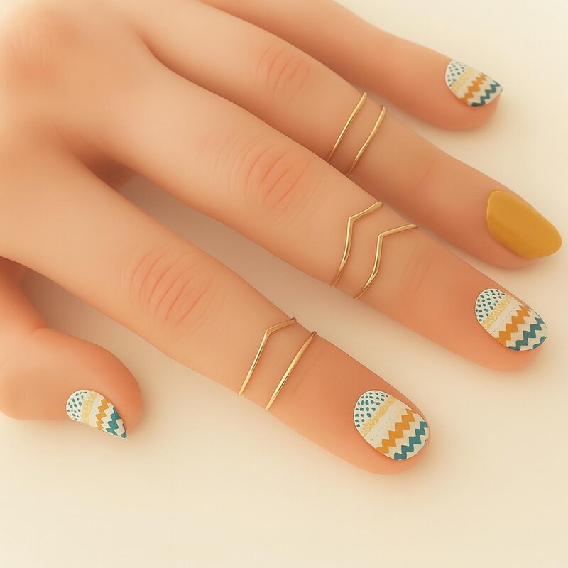 Mid Finger Ring - Etsy