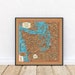 Map of Olympic Peninsula and Puget Sound Country| Vintage Map Poster ...