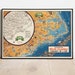 Eastern North Carolina Map Wall Poster North Carolina Old Map - Etsy