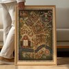 Harvard Square, Cambridge Street Map - Poster, Acrylic, Framed, and ...