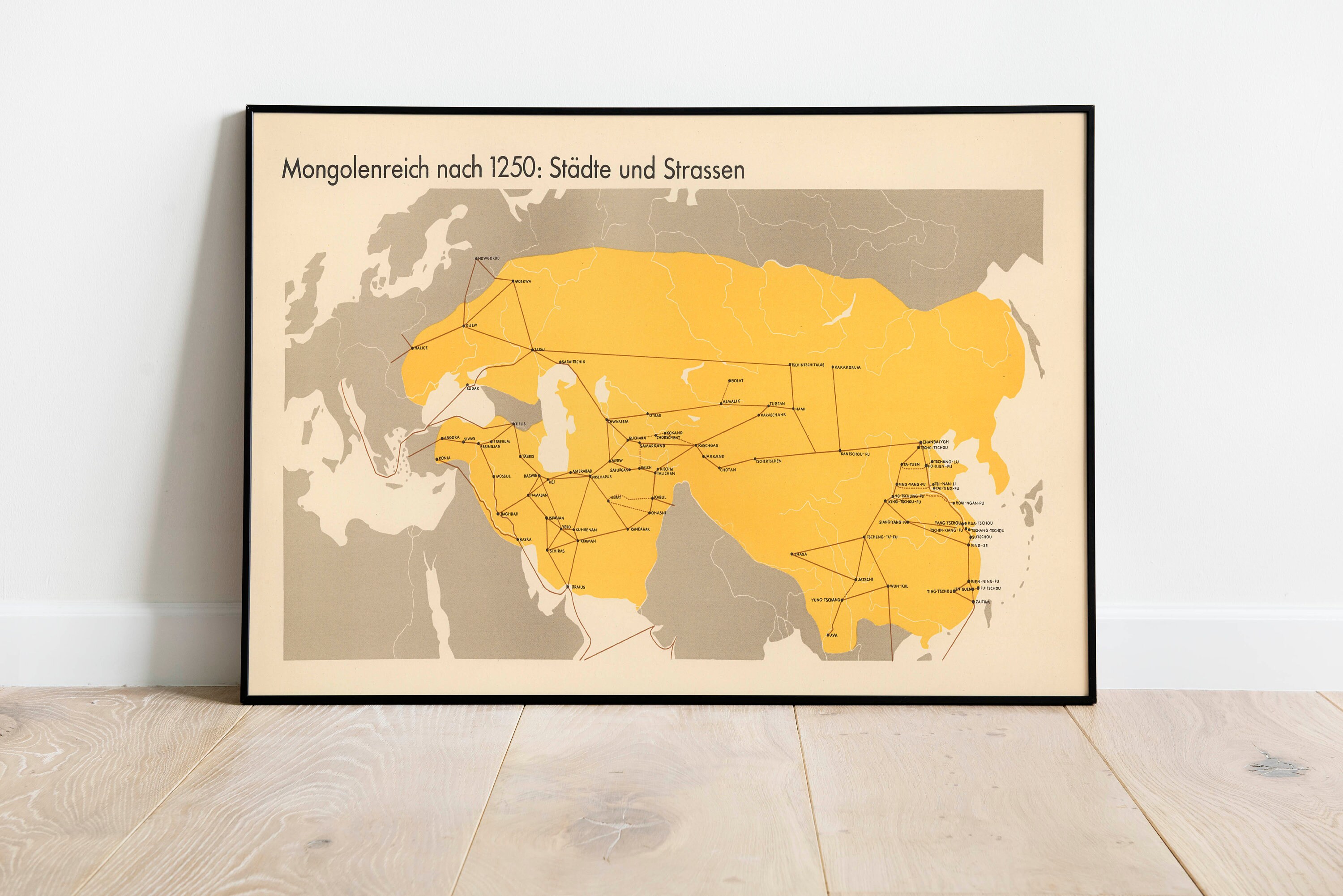 Mongol Empire Map