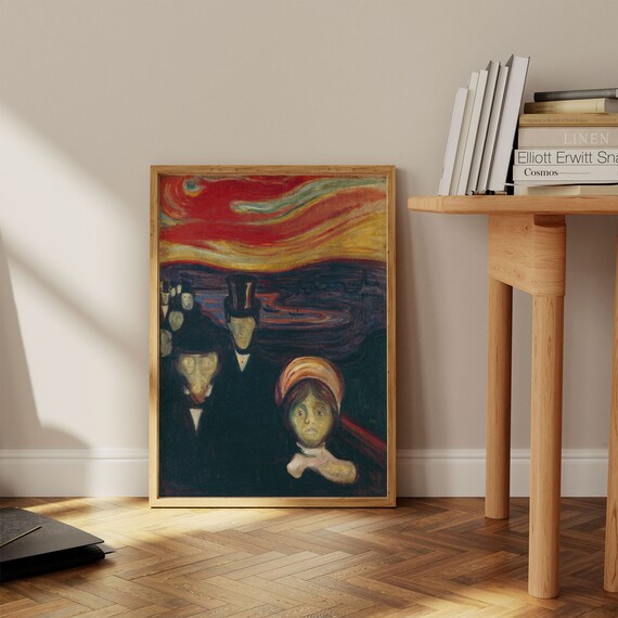 Anxiety Edvard Munch Anxiety By Edvard Munch The Trauma & Mental
