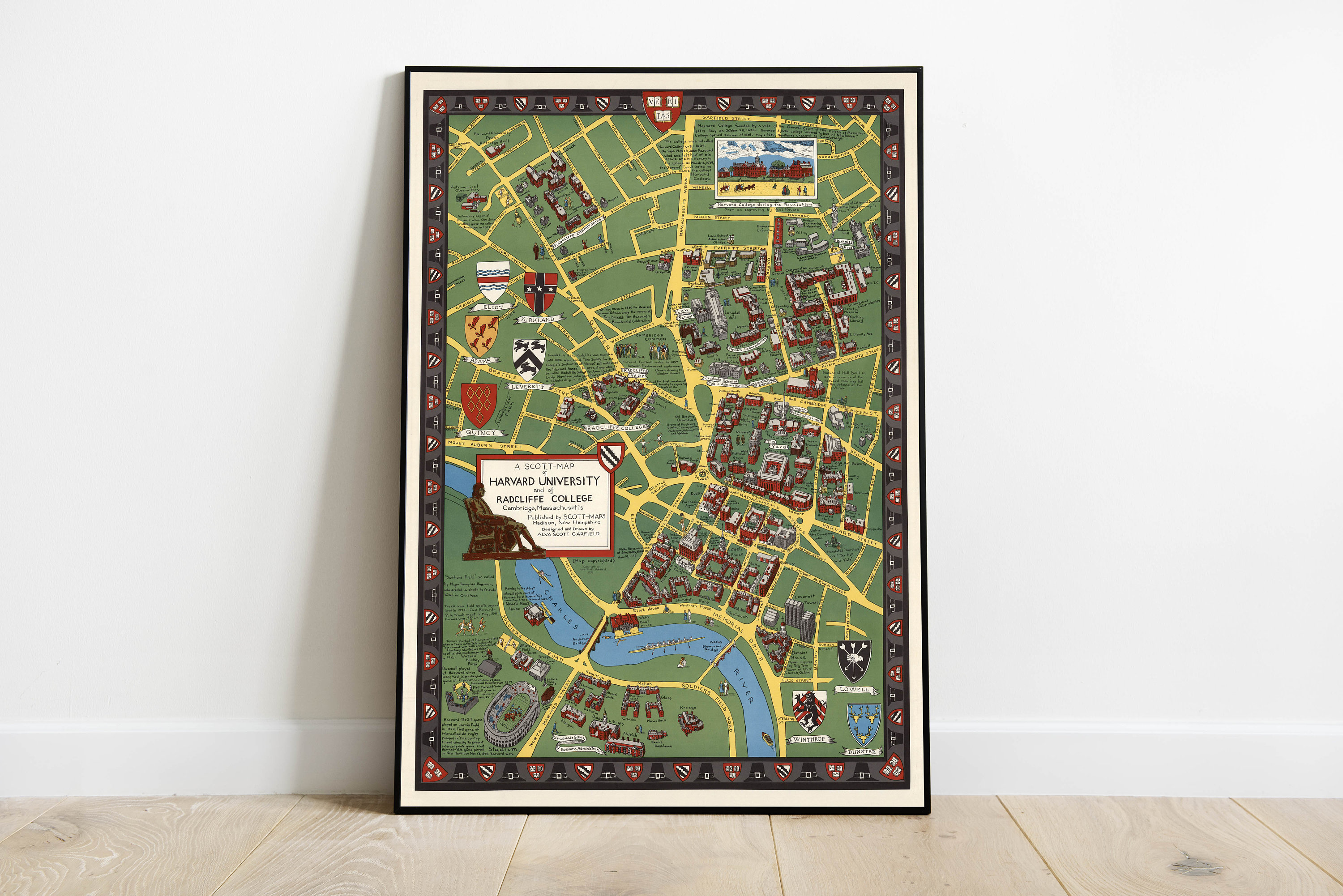 Harvard University Map