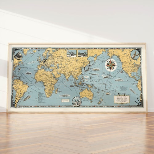 WWII Warplanes Print WW2 Poster WWII Wall Art WW2 Wall - Etsy