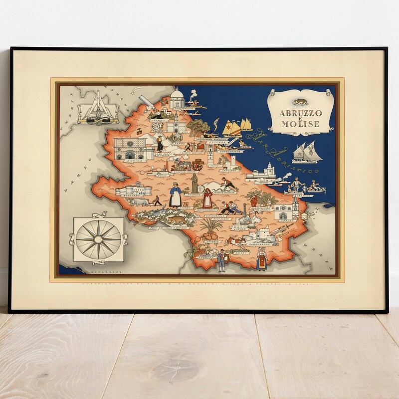 Abruzzo Italy Poster - Etsy