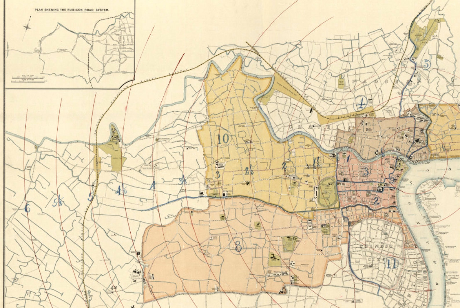 Shanghai Map Shanghai Old Map Shanghai City Map China Map | Etsy