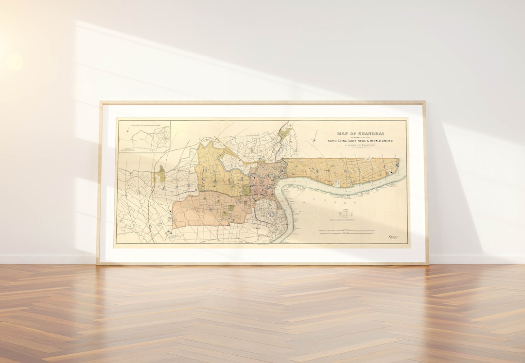 Shanghai Map| Shanghai Old Map| Shanghai City Map| China Map| China Old ...