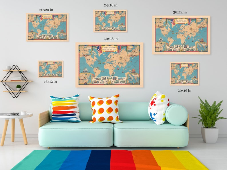 Vintage Colorado Map Print 1925: Decorative Home Wall Art - Etsy